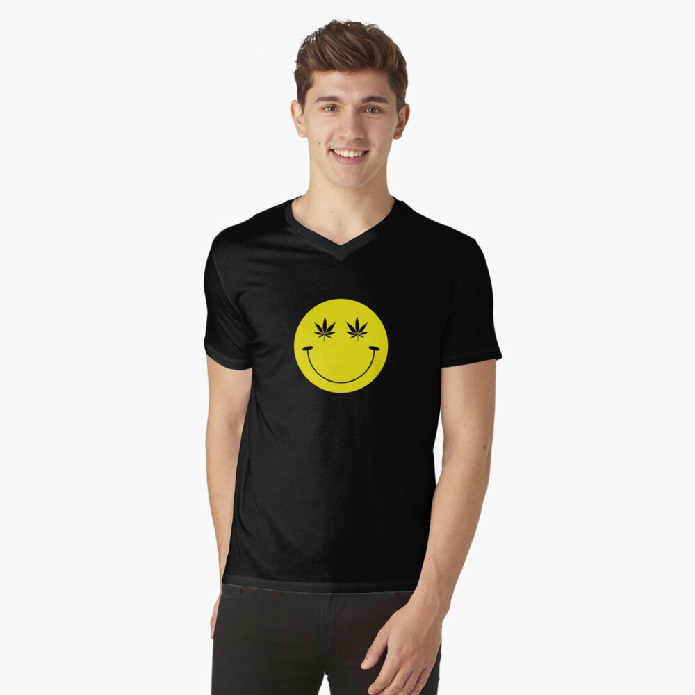 "Stoned Smiley Face" Sticker for Sale by avidfan2000 | Redbubble