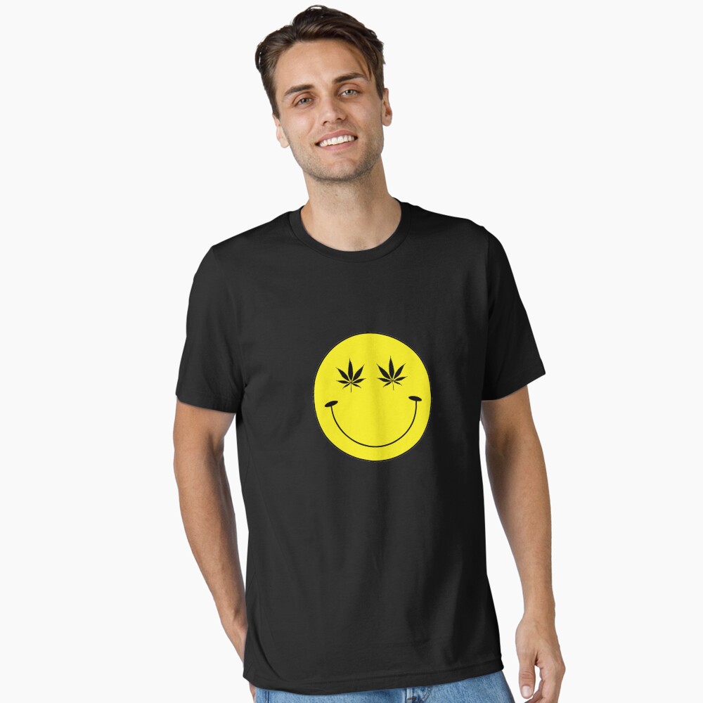 "Stoned Smiley Face" Sticker for Sale by avidfan2000 | Redbubble