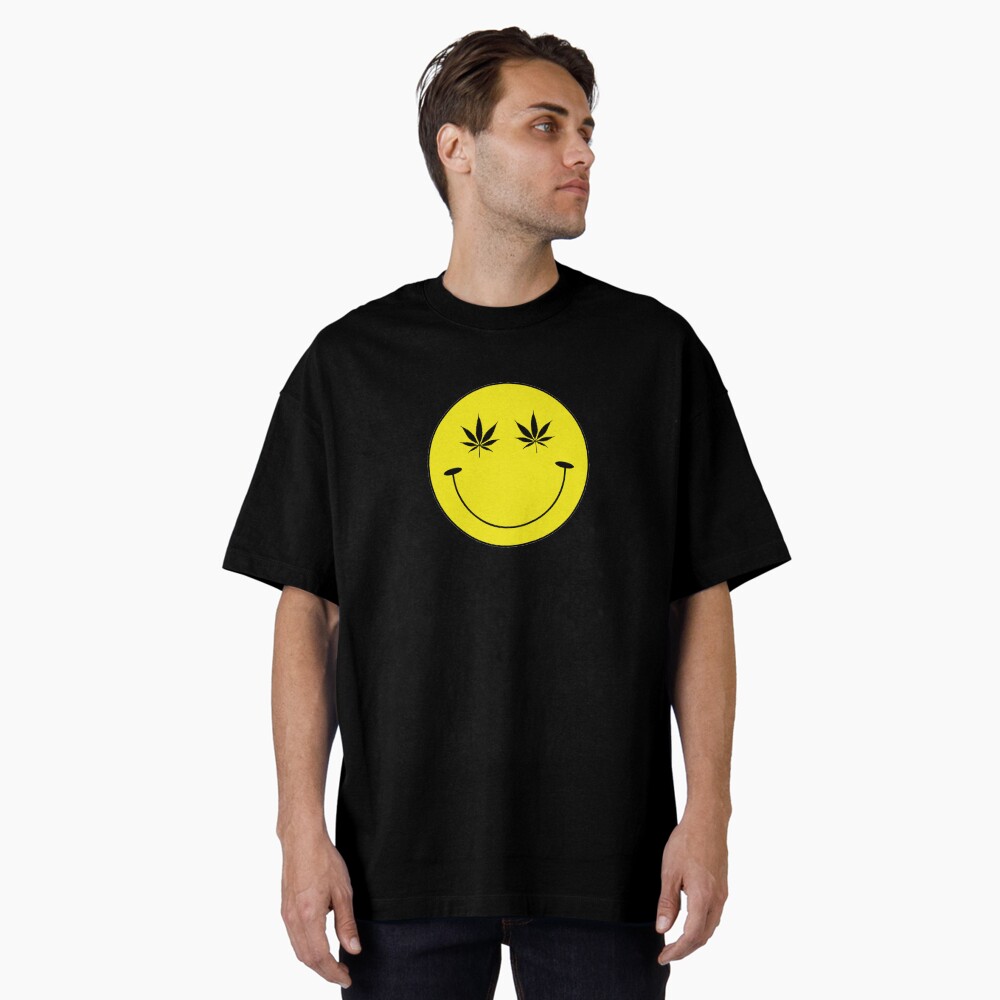 "Stoned Smiley Face" Sticker for Sale by avidfan2000 | Redbubble