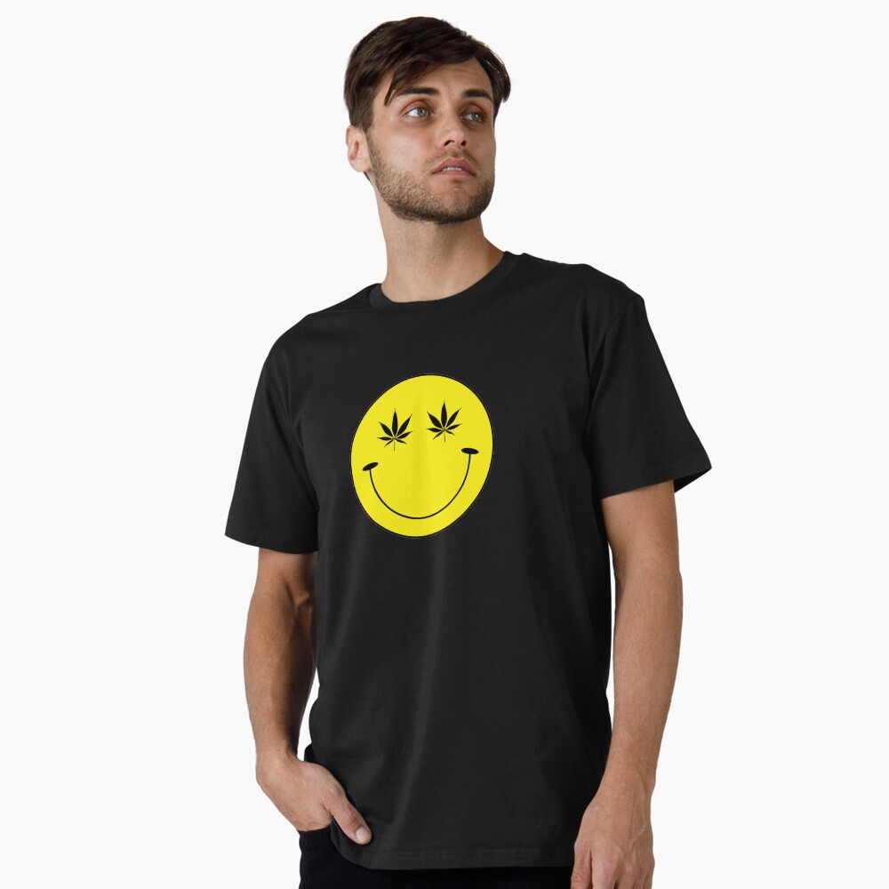 "Stoned Smiley Face" Sticker for Sale by avidfan2000 | Redbubble