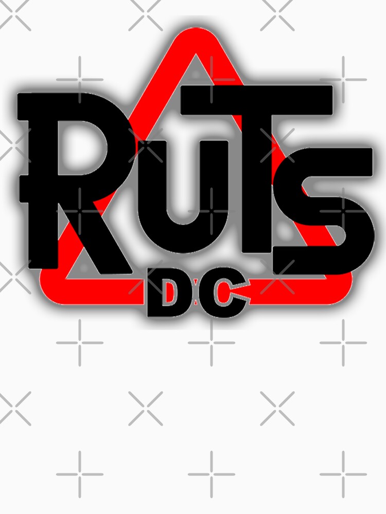 "exclusive tour 2019 legendary band ruts dc logo triangle" T-shirt by ...