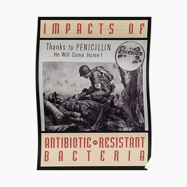 Penicillin Posters | Redbubble