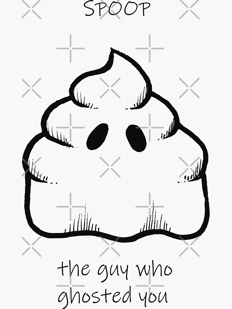 "spoop" Sticker for Sale by pantjella | Redbubble