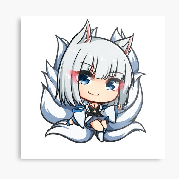 "Azur Lane - Kaga" Metal Print by Kuross | Redbubble