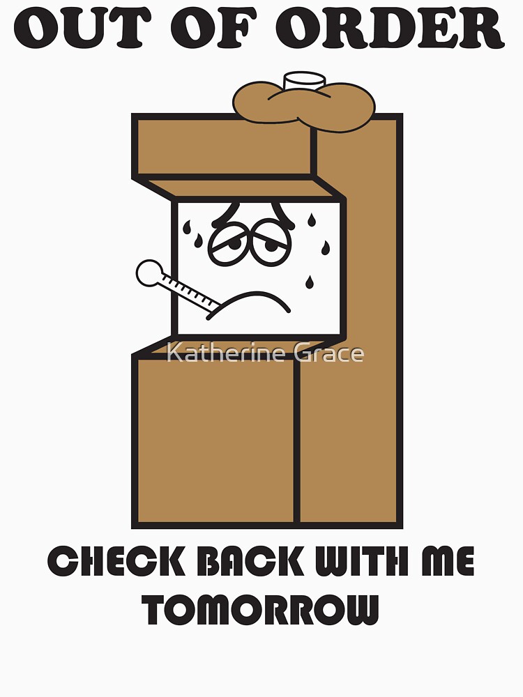 "Litwak's Arcade Out of Order Sign" Essential T-Shirt for Sale by ...