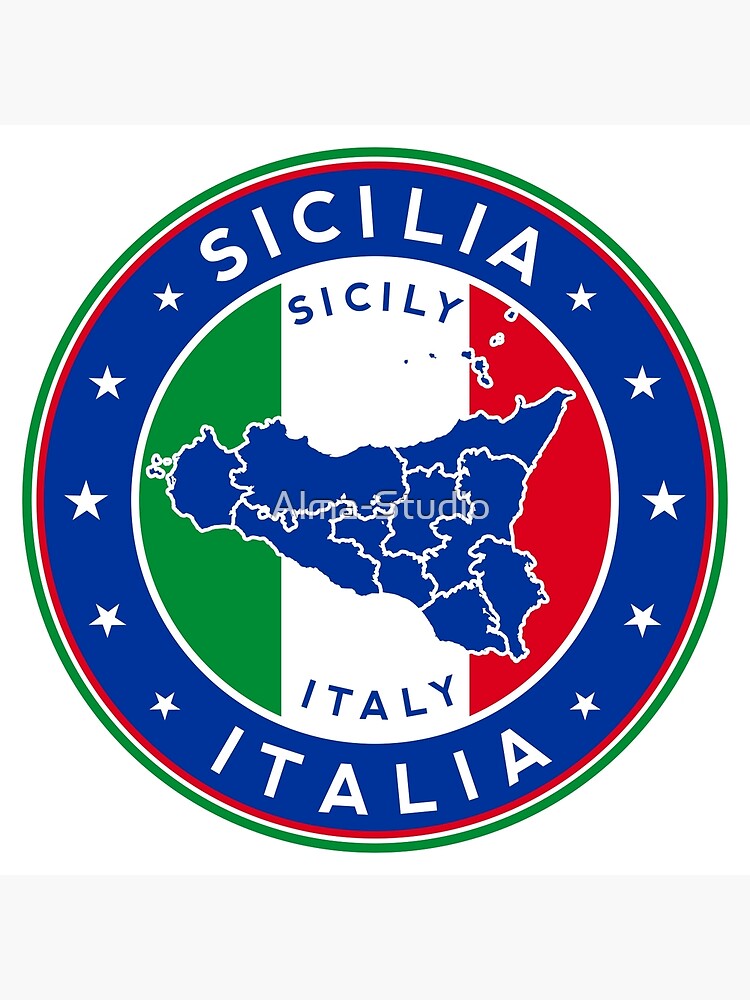 "Sicily, Sicilia, Italia" Poster by Alma-Studio | Redbubble
