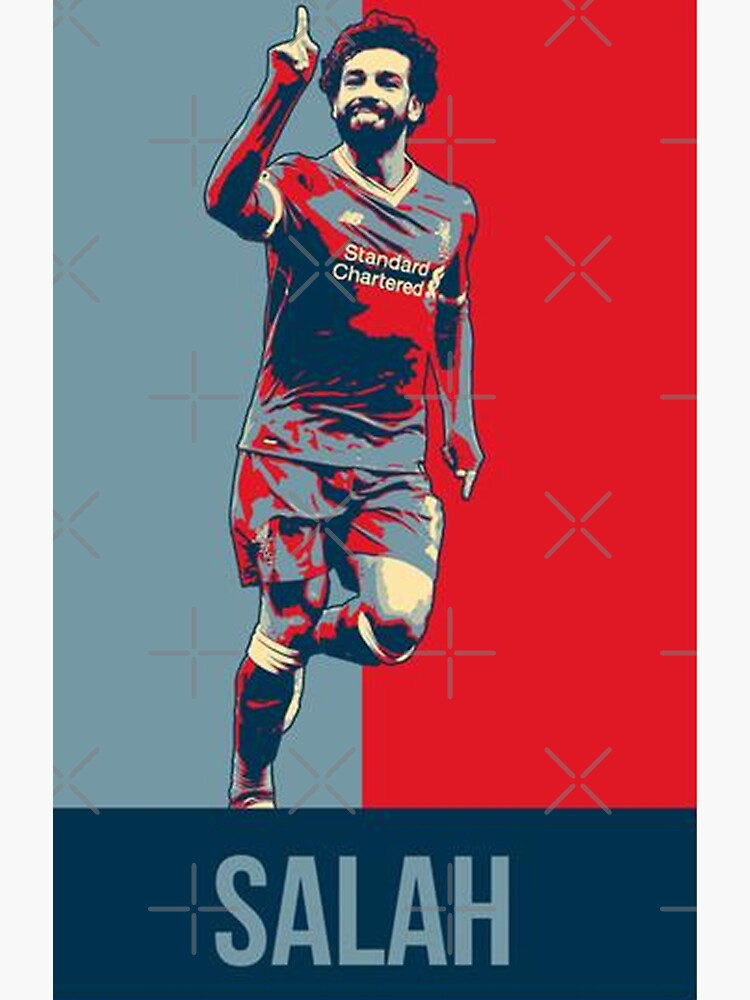 "Mo Salah Art" Sticker for Sale by Desire-inspire | Redbubble