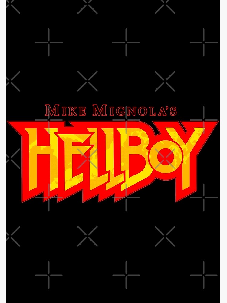 "HELLBOY Logo" Poster for Sale by akbangar | Redbubble
