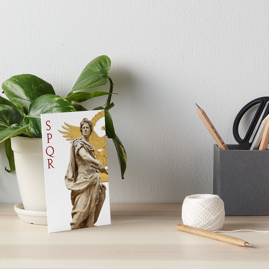 "SPQR Julius Caesar" Poster for Sale by Fatima404 | Redbubble