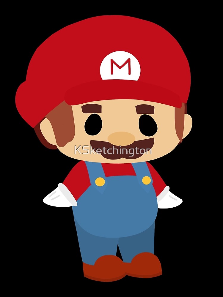 "Mini Mario Chibi" by KSketchington | Redbubble