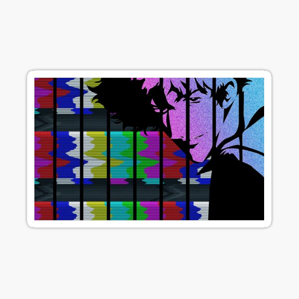 "Static Spike" Sticker for Sale by WestCityCruisin | Redbubble
