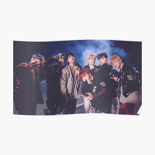 "BTS-Mic Drop" Poster for Sale by MakaylaCar | Redbubble