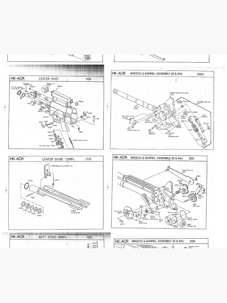 "HK G11 ACR Blueprint" Travel Coffee Mug for Sale by RagsPete | Redbubble