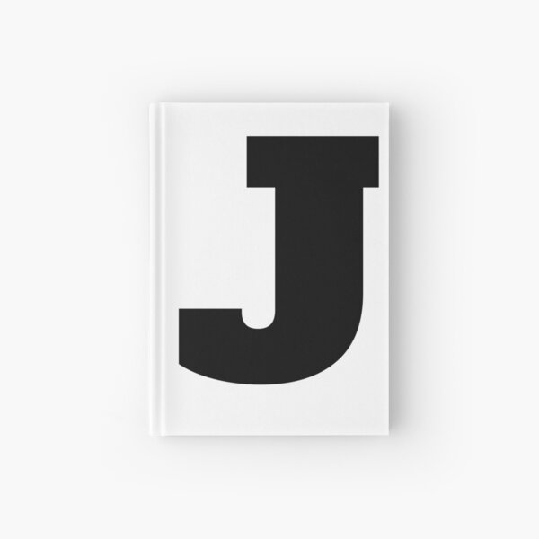 "Alphabet J (Uppercase letter j), Letter J" Hardcover Journal for Sale ...
