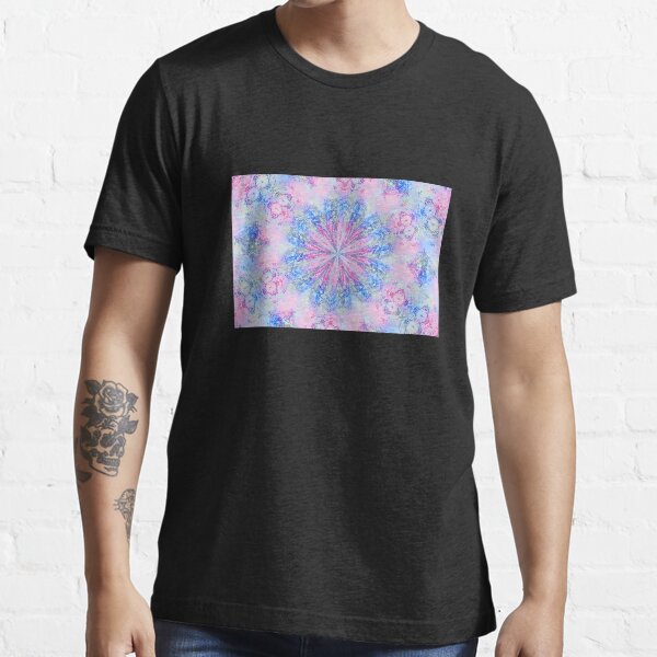 "Powder Pink and Blue" T-shirt by ArtistsQuest | Redbubble | powder ...