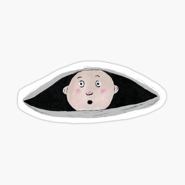 "Baby Belly" Sticker for Sale by DinkyDisArt | Redbubble