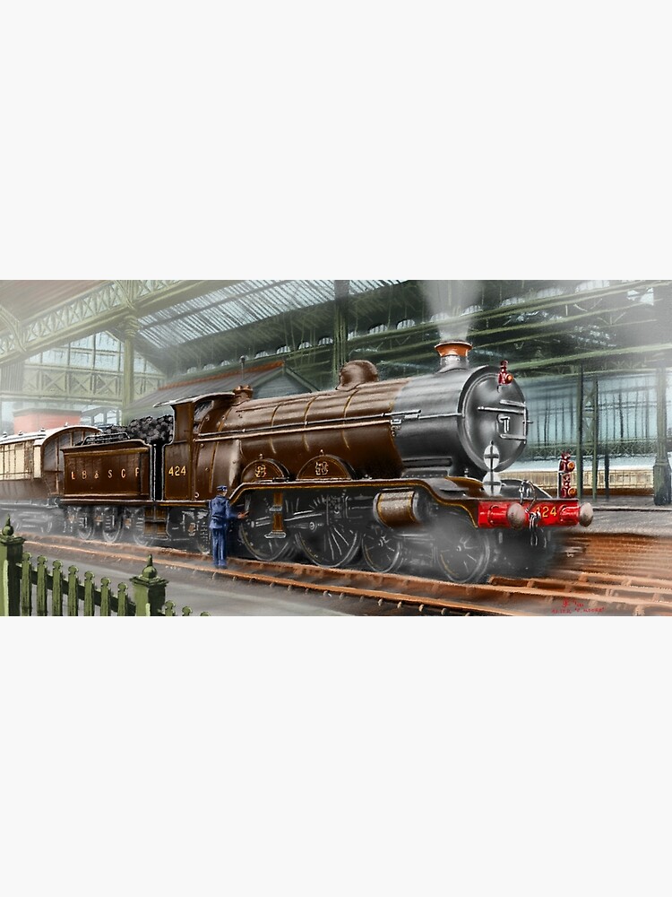 "LBSC Atlantic Express Locomotive “Beachy Head”" Poster for Sale by ...