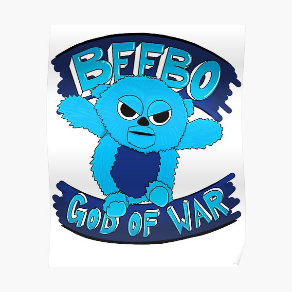 Beebo God Of War Posters | Redbubble
