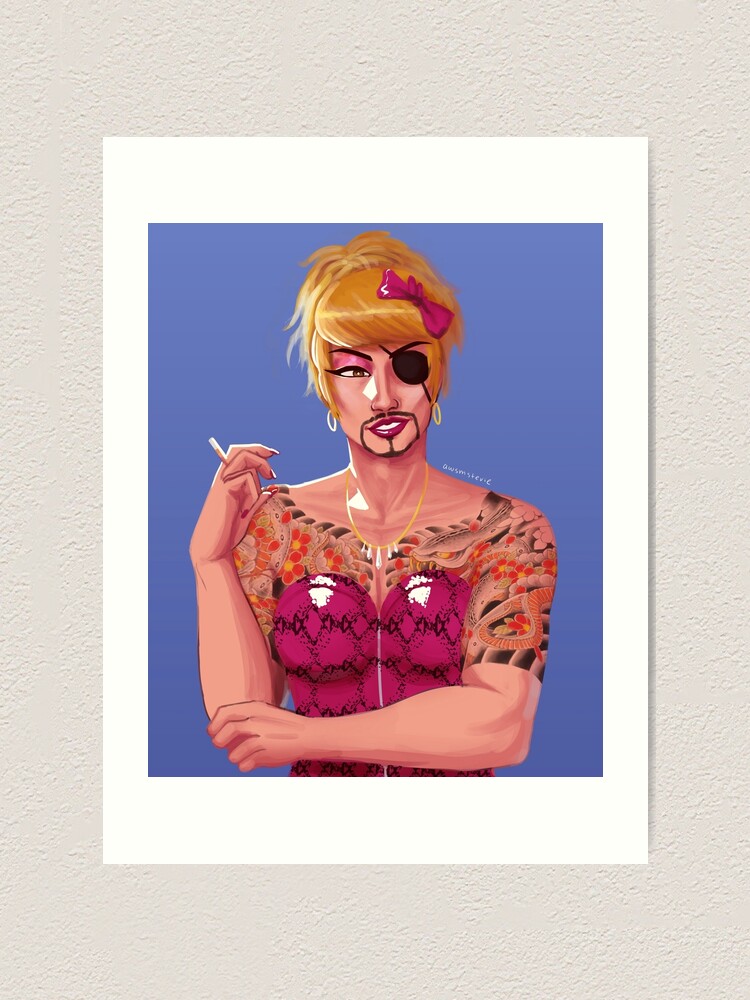 "Goromi the Hostess" Art Print for Sale by awsmstevie | Redbubble