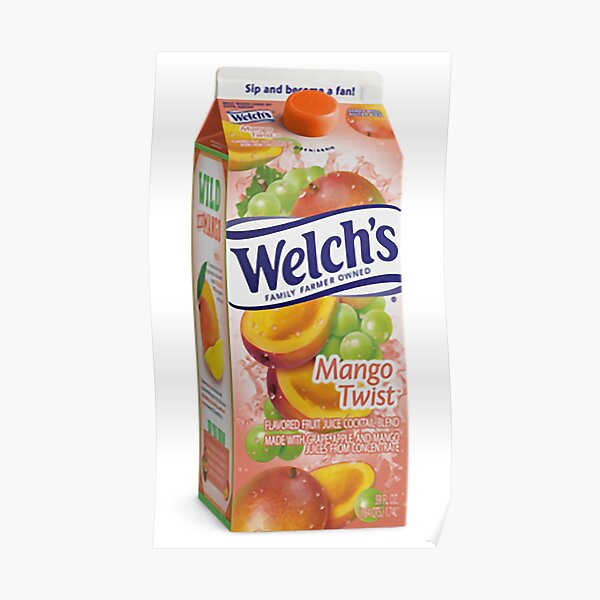 "Welch's Mango Twist" Poster for Sale by AestheticHoes | Redbubble