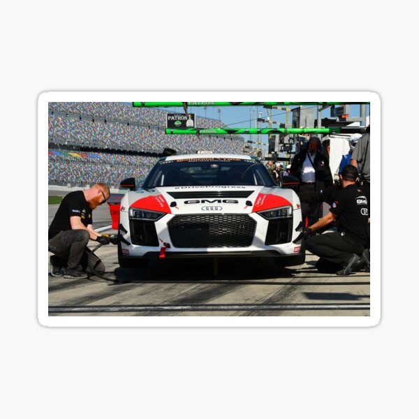 Audi R8 Lms Stickers | Redbubble