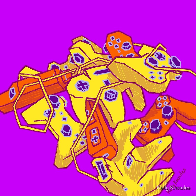 "Video Game Still Life" by Kelly Knowles | Redbubble
