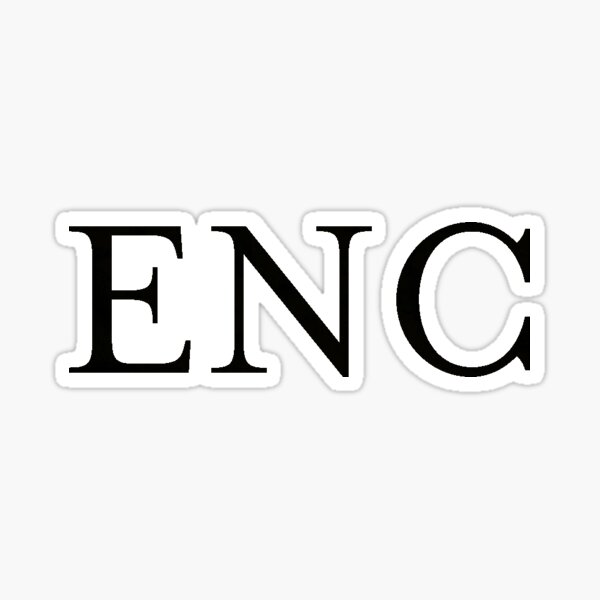 Enc Stickers | Redbubble