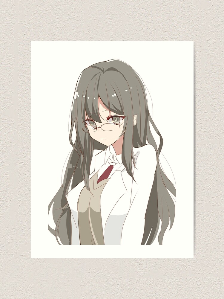 "Rio Futaba - RASCAL DOES NOT DREAM OF BUNNY GIRL SENPAI" Art Print by ...