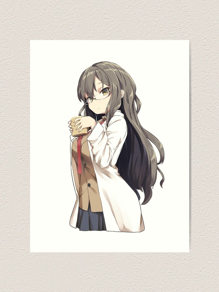 Lámina artística «Rio Futaba - RASCAL NO SUEÑA A BENNY GIRL SENPAI» de ...