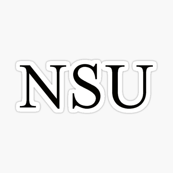 Nsu Stickers | Redbubble
