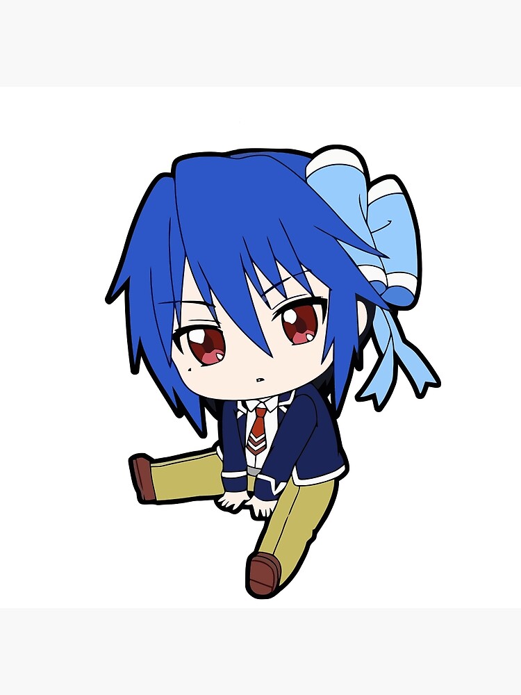 Tsugumi Chibi Art Print By Chibify Redbubble