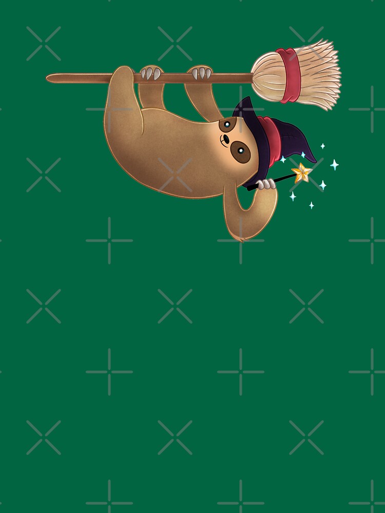 "Wizard Sloth" T-shirt by Drawingvild | Redbubble