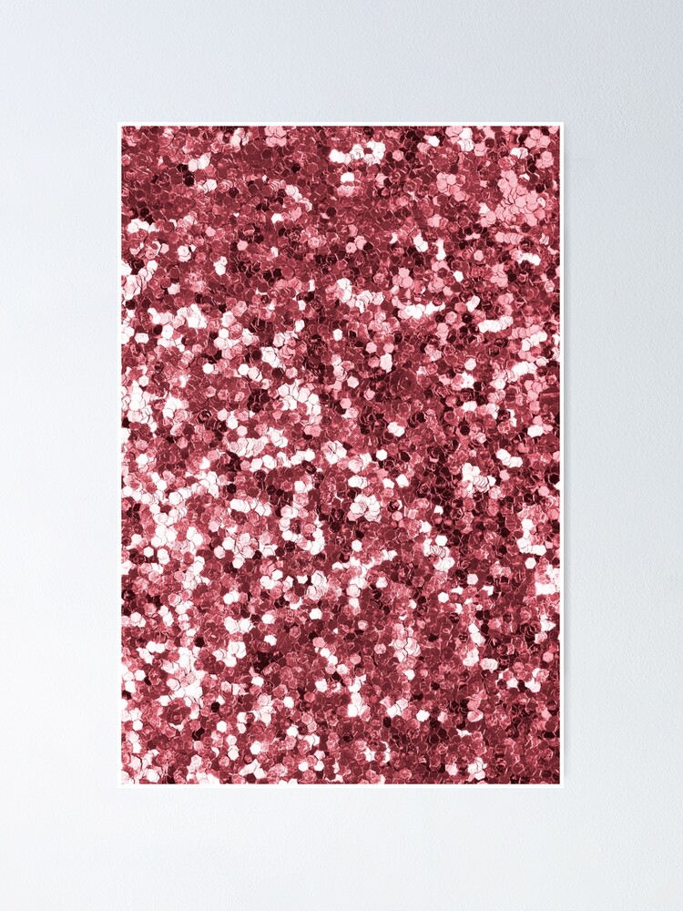 "Icy Pink Glitter " Poster for Sale by newburyboutique | Redbubble
