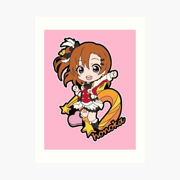 "Honoka Chibi" Art Print by Chibify | Redbubble