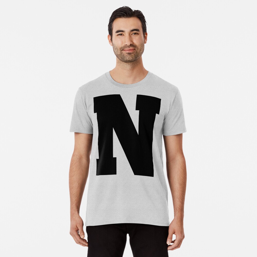 "Alphabet N (Uppercase letter n), Letter N" Sticker for Sale by Marwa ...