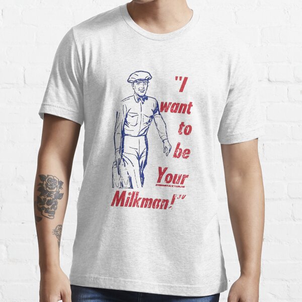 "Milkman" T-shirt for Sale by Retrorockit | Redbubble | milk t-shirts ...