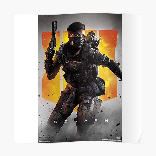 "Seraph-BO4" Poster by Gadelhas | Redbubble