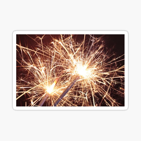 "sparkler" Sticker for Sale by fourretout | Redbubble