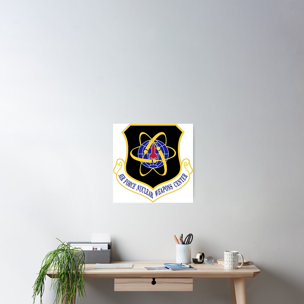 Póster «Centro de Armas Nucleares de la Fuerza Aérea (AFNWC) Crest» de ...