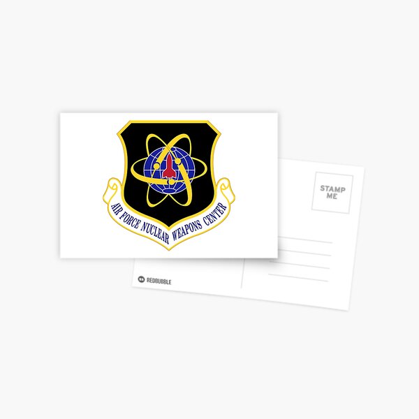 "Air Force Nuclear Weapons Center (AFNWC) Crest" Postcard by ...