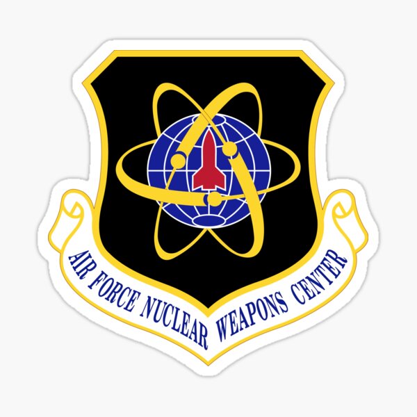 "Air Force Nuclear Weapons Center (AFNWC) Crest" Sticker for Sale by ...