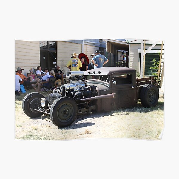 Rat Rod Posters | Redbubble