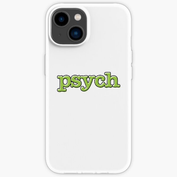 "Psych Logo (TV Show)" iPhone Case for Sale by YoungCrubbas | Redbubble