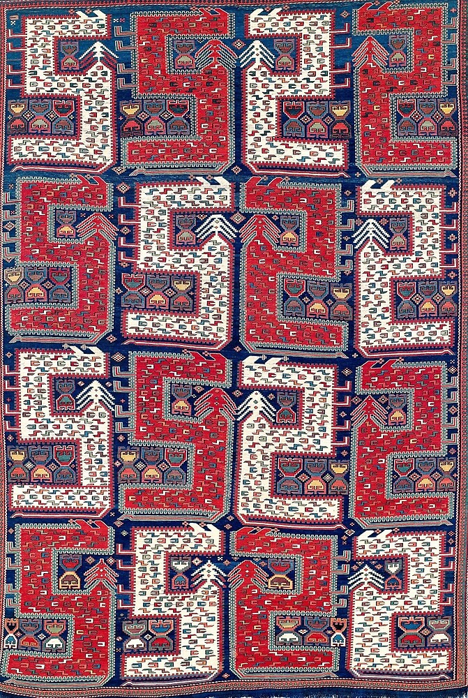 "Sileh South Caucasus Azerbaijan Flatweave" by Vicky Brago-Mitchell ...