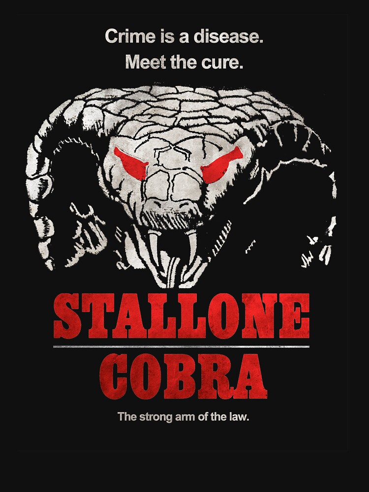"Stallone Cobra" T-shirt for Sale by TheZeroCorp | Redbubble | stallone ...