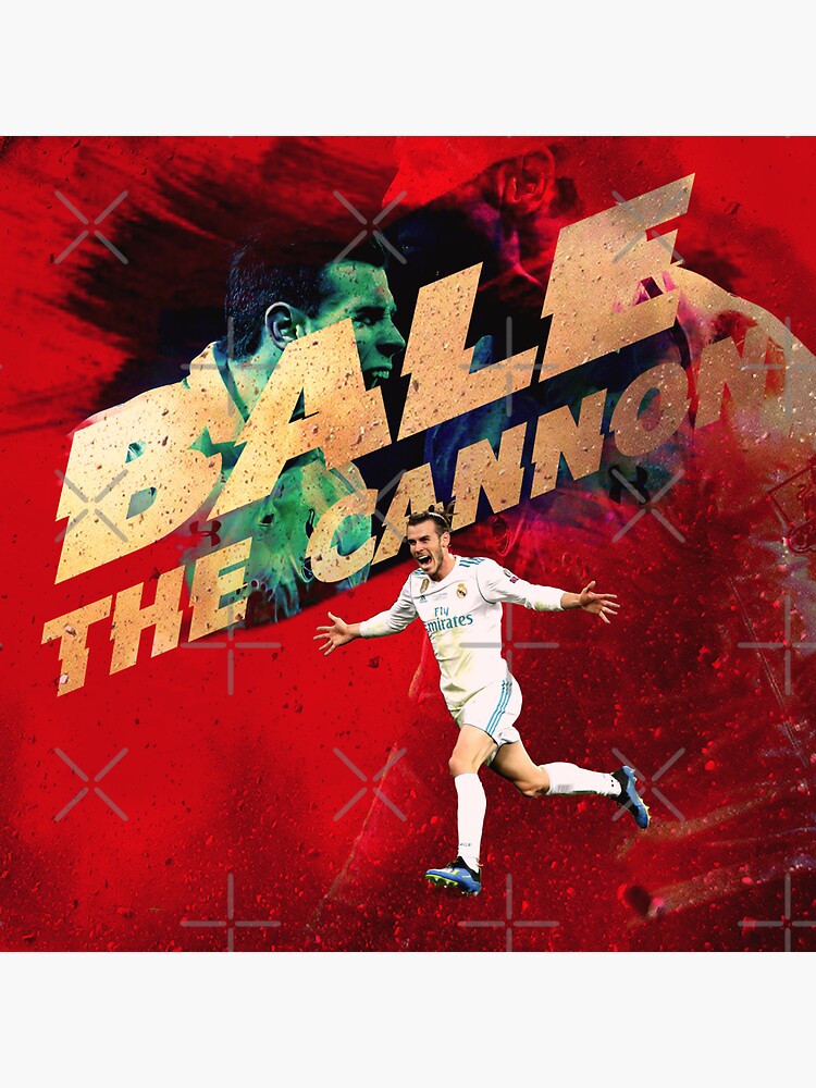 "Gareth Bale poster " Sticker for Sale by kartickdutta101 | Redbubble