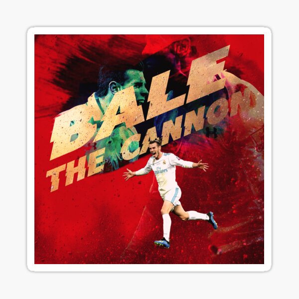 "Gareth Bale poster " Sticker for Sale by kartickdutta101 | Redbubble