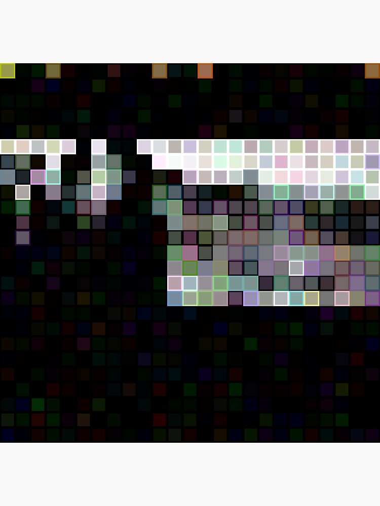 "Pixelated Famous Albums - 33 of 100" Sticker by Stuff-on-Things ...