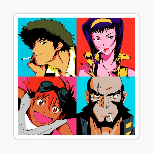 Cowboy Bebop Stickers | Redbubble