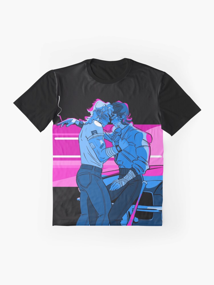 "Harringrove Sunset - in blue" T-shirt for Sale by smod | Redbubble ...